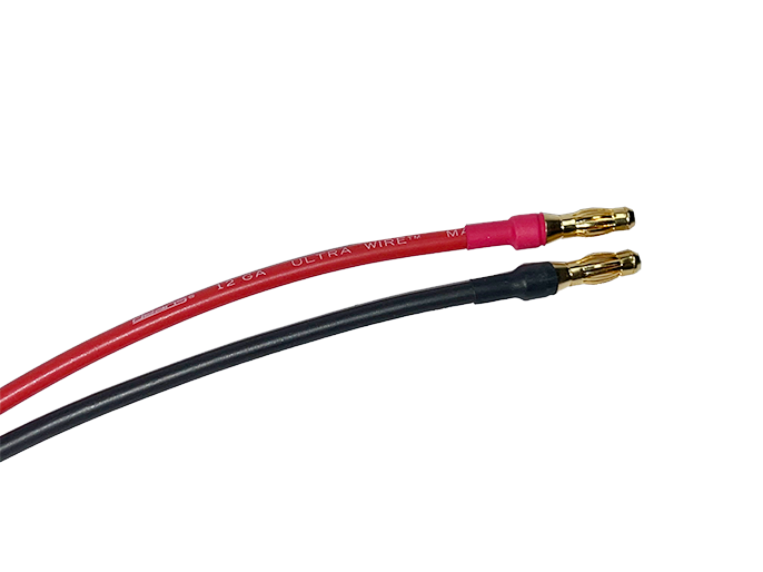 MaxAmps 4mm male bullet connector with wire(pigtail) – MaxAmps Lithium ...