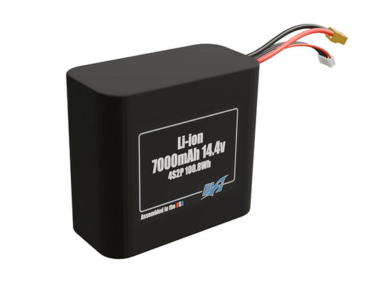 Li-ion 7000mAh 4S2P 14.4v Battery Pack – MaxAmps Lithium Batteries