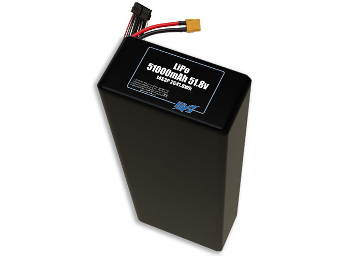 LiPo 51000mAh 14S3P 51.8v Battery Pack – MaxAmps Lithium Batteries
